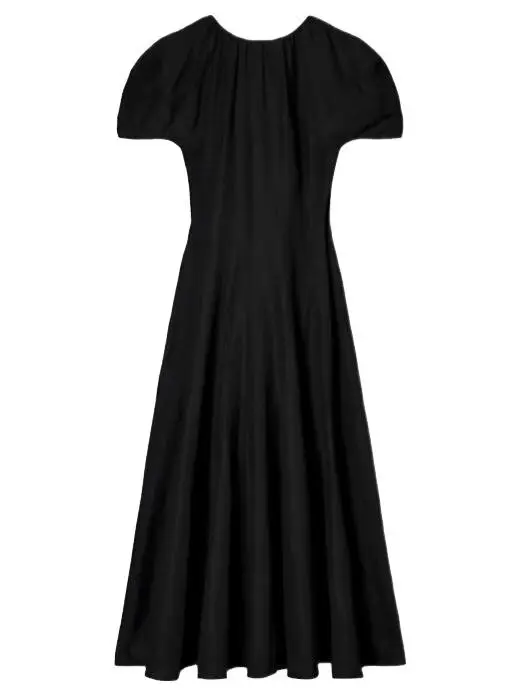 Tory Burch Balloon Sleeve Dress - Black