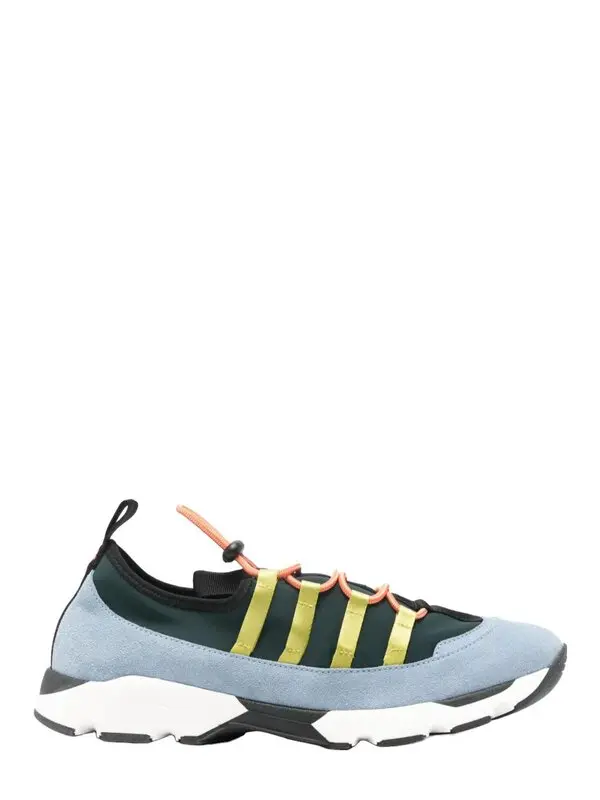 Marni Logo Printed Lace-up Sneakers - Multicolor