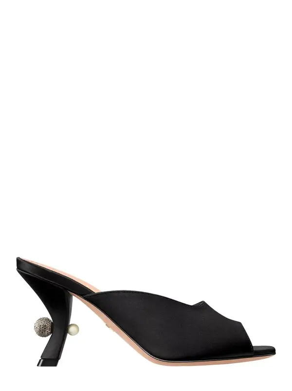 Dior Tribales Heeled Slide - Black