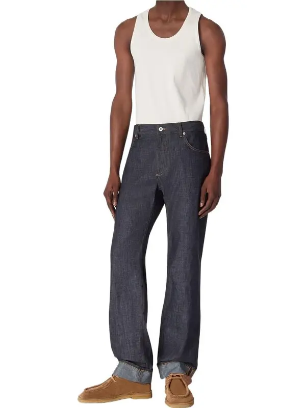 Bottega Veneta Wide Leg Jeans - Indigo