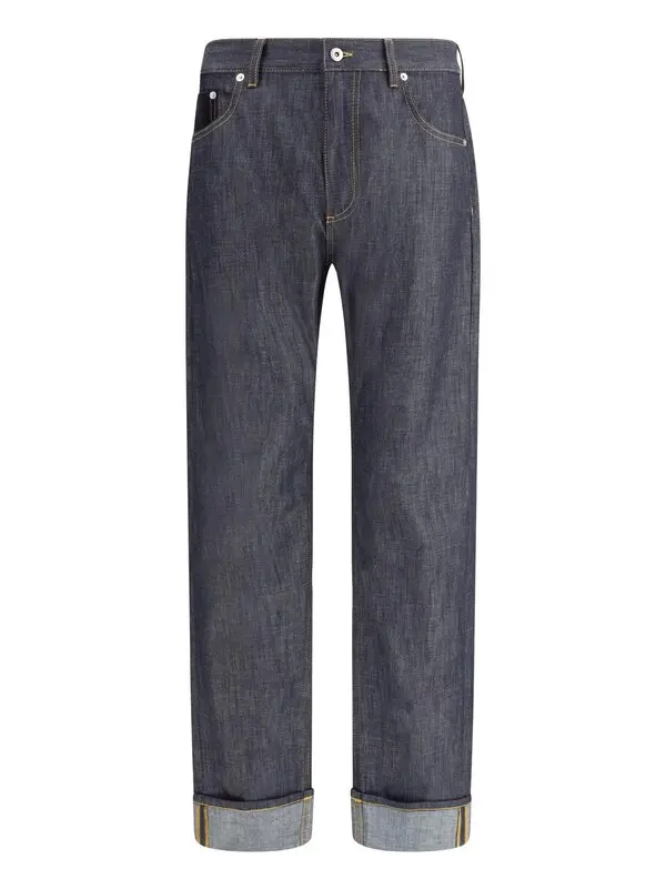 Bottega Veneta Wide Leg Jeans - Indigo