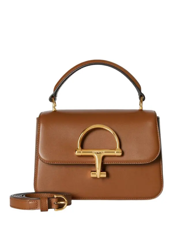 Gucci Siena Small Top Handle Bag - Brown