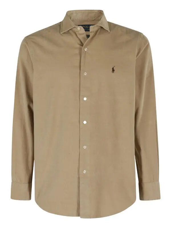 Polo Ralph Lauren Check-pattern Button-down Shirt - Beige