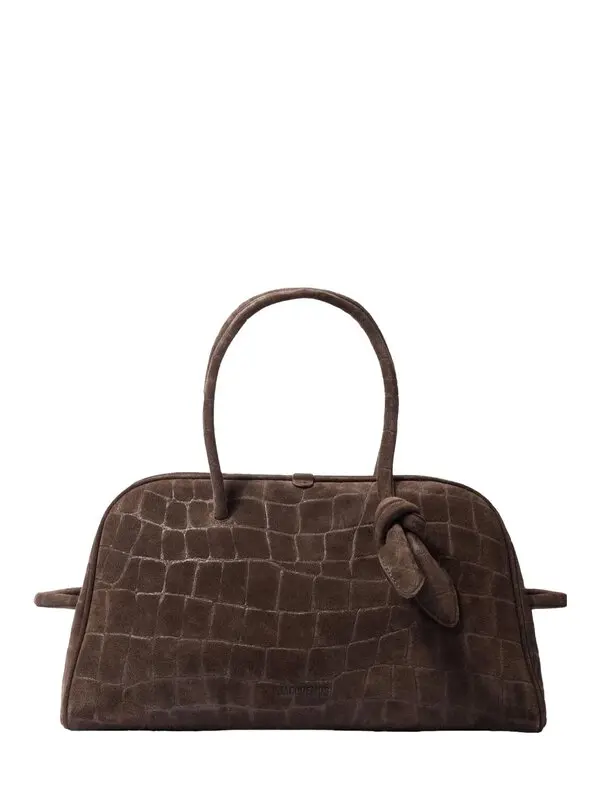 Jacquemus The Turismo Soft Bowling Bag - Brown
