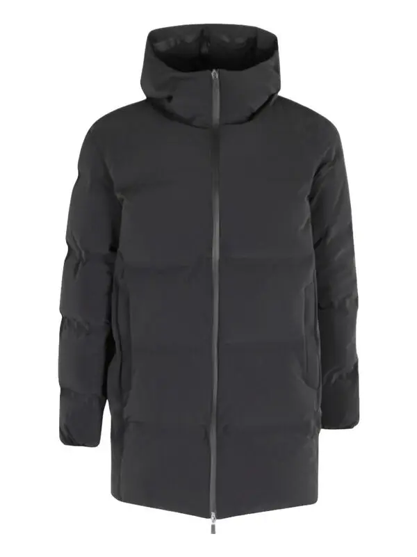 Herno Hooded Cotton Jacket - Black