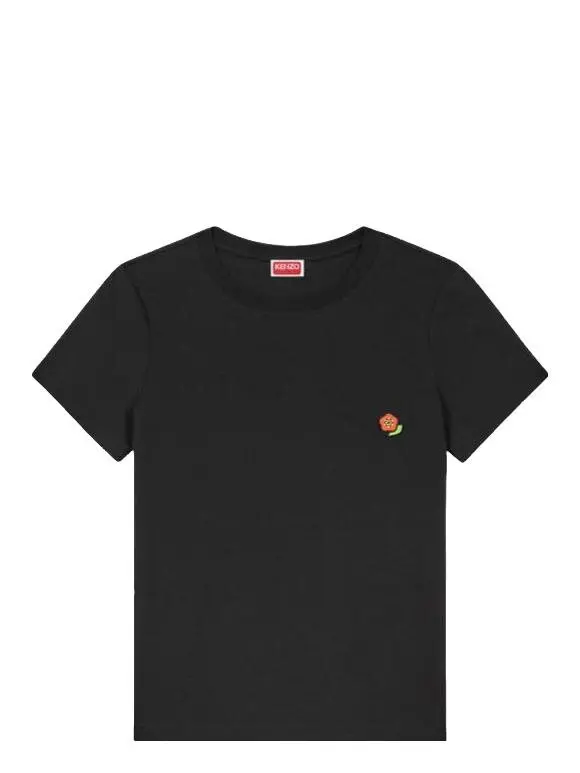 Kenzo Pop Crewneck Short-sleeved T-shirt - Black