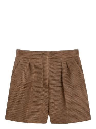 Max Mara Technical Mesh Shorts - Hazelnut Brown