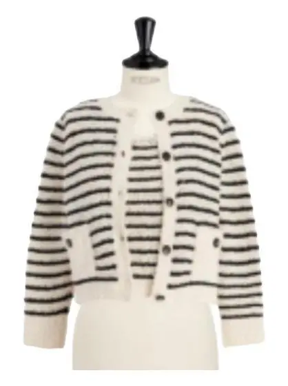Dior Marinière Twinset - White