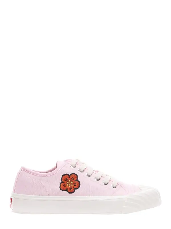 Kenzo Boke Flower" Lace-up Sneakers - White
