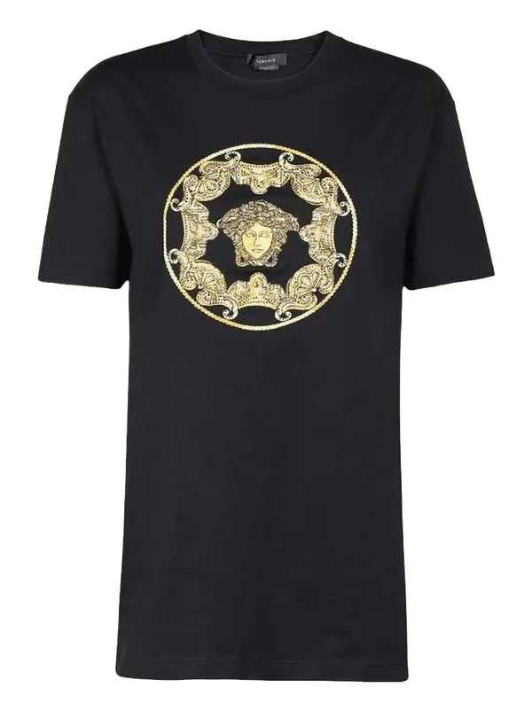 Versace Medusa Head Crewneck T-shirt - Black
