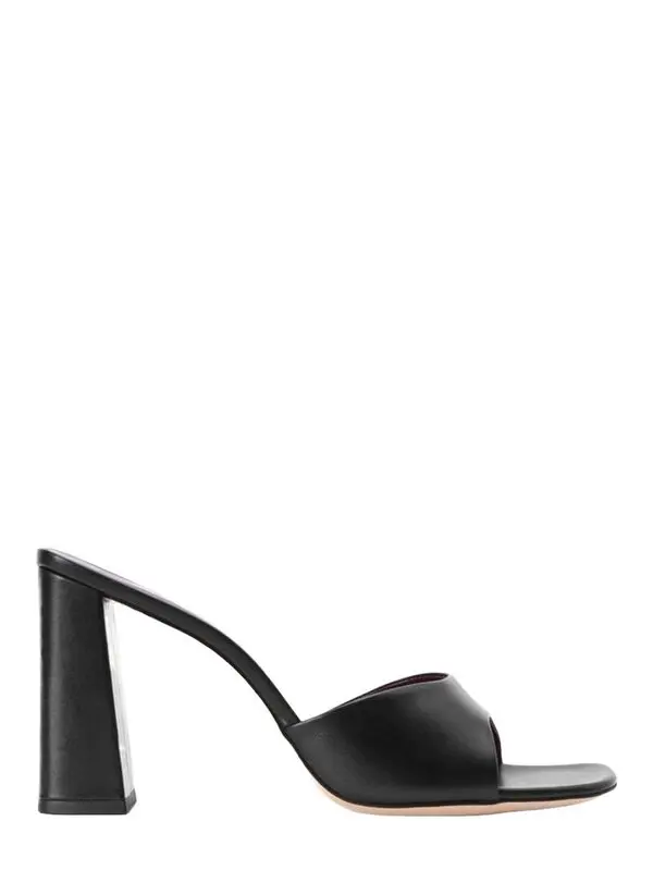 Staud Open-toe High-heeled Sandals - Black