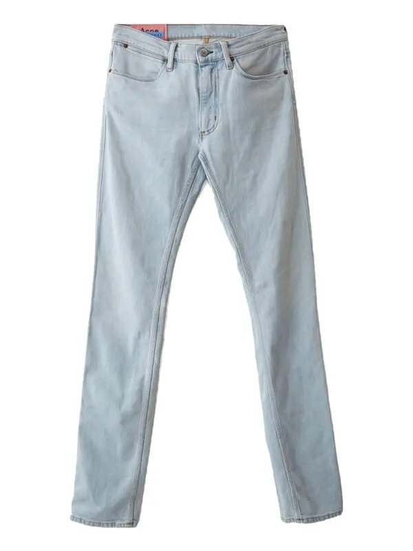 Acne Studios Jeans With Belt Loops - Gray