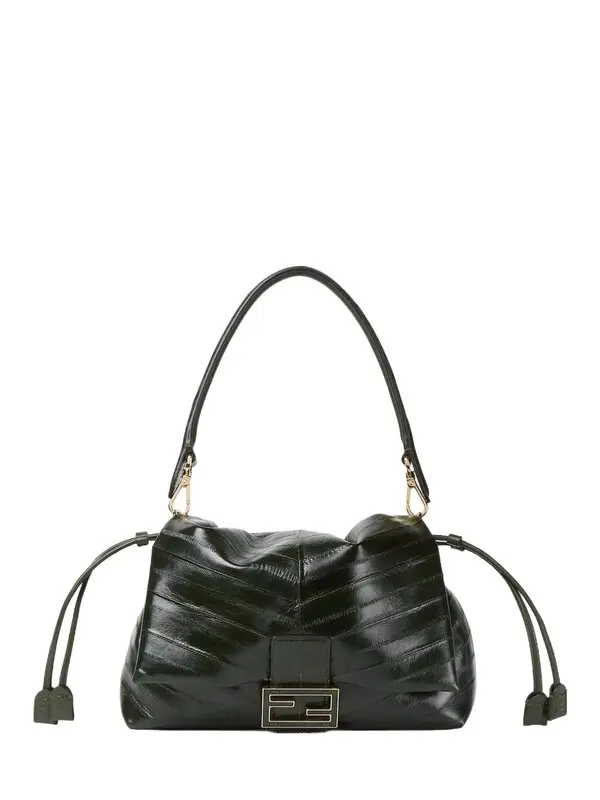 Fendi Mamma Baguette Medium Tote Bag - Green