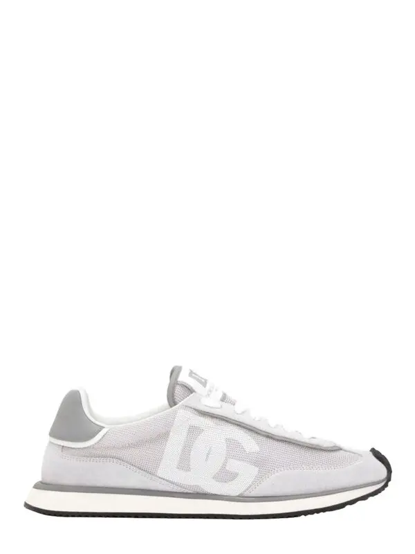 Dolce & Gabbana Logo Patch Low-top Sneakers - White
