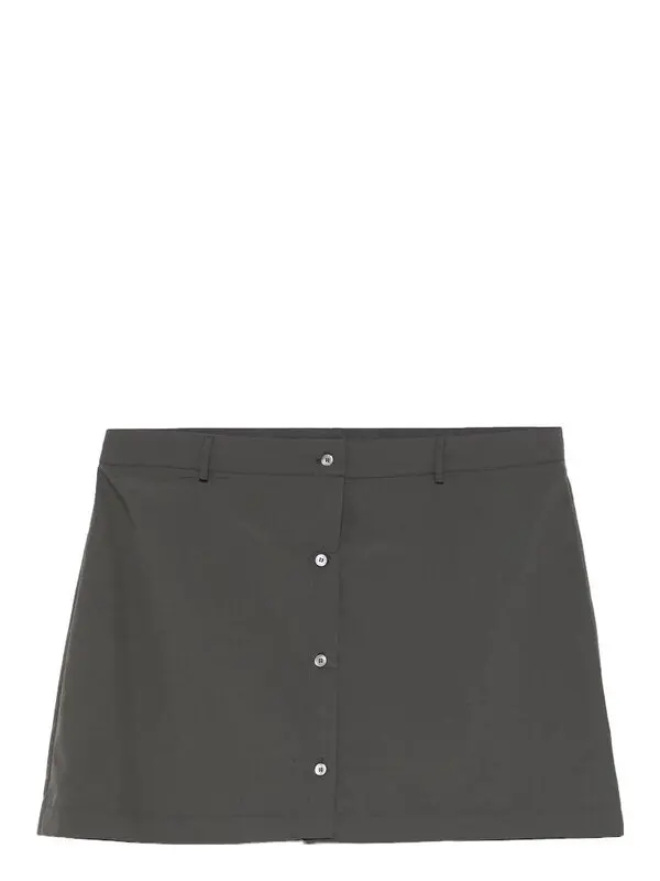 Paloma Wool Button Skirt - Black