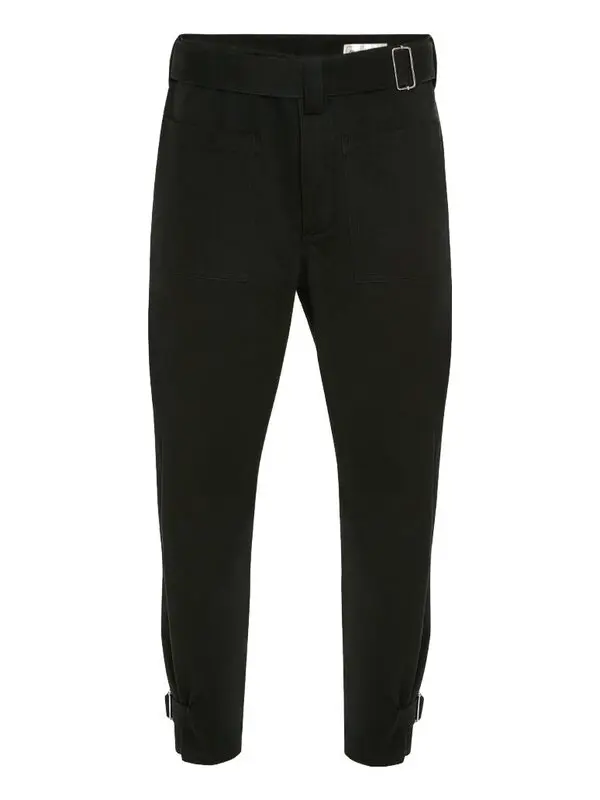 Alexander McQueen Buckled Cargo Pants - Black