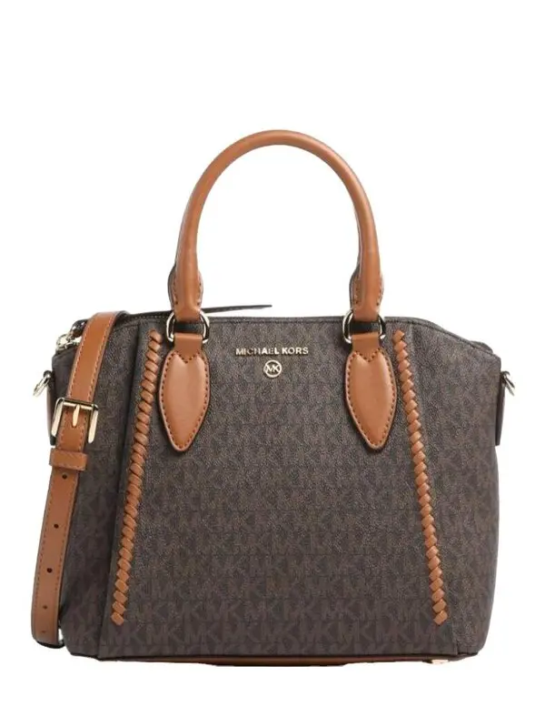 Michael Kors Logo Plaque Tote Bag - Black