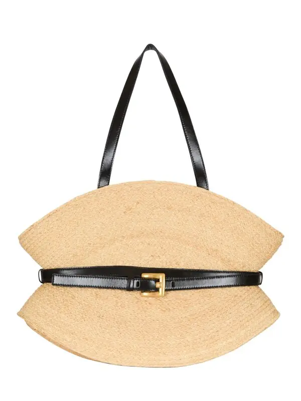 Balmain Shuffle Medium Bag - Nude