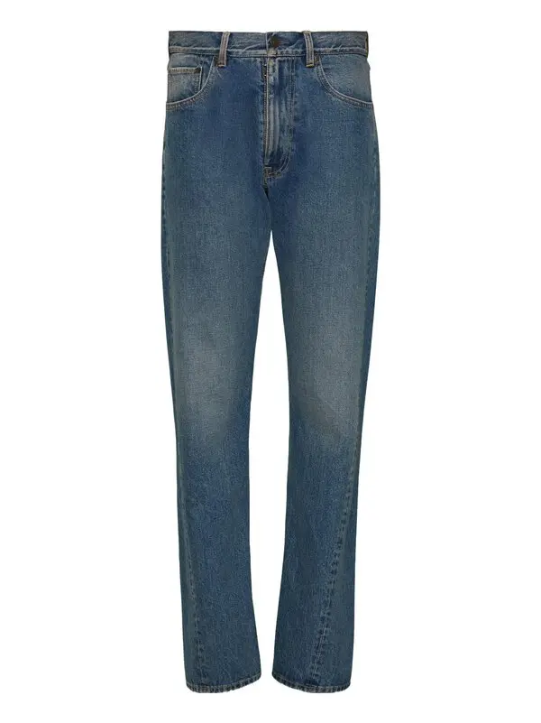 MAISON MARGIELA 4-stitch Straight-leg Jeans - Blue