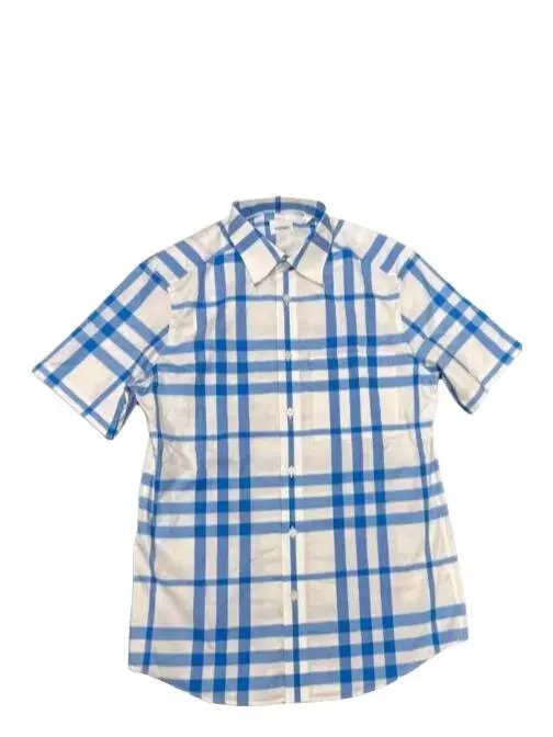 Burberry Short-sleeved Shirt - Blue