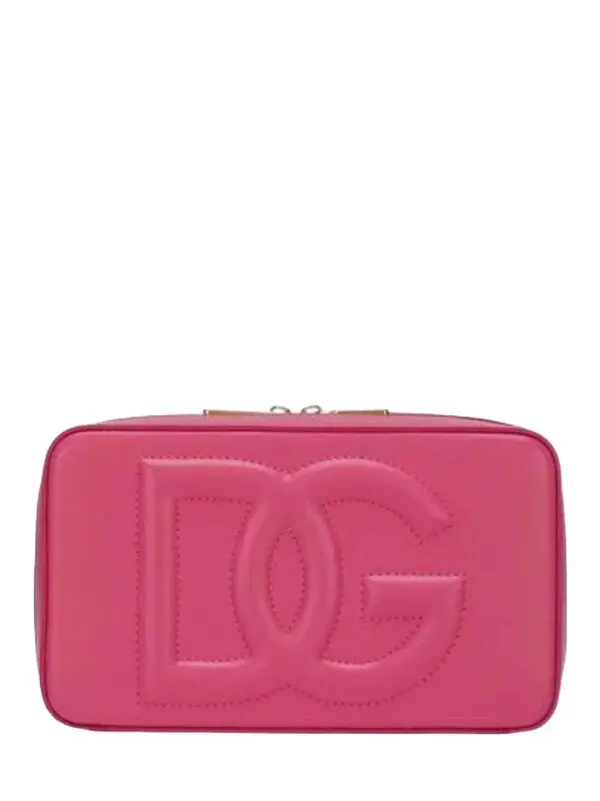 Dolce & Gabbana Logo Embossed Small Camera Bag - Red