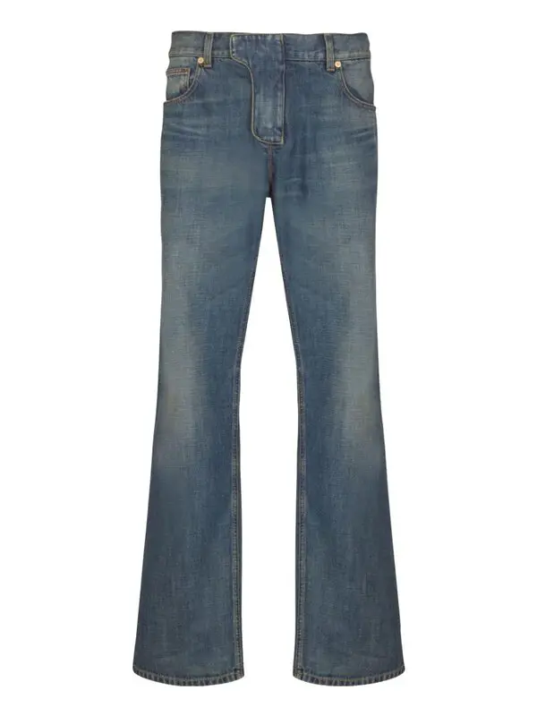 Balmain Straight-leg Jeans - Black