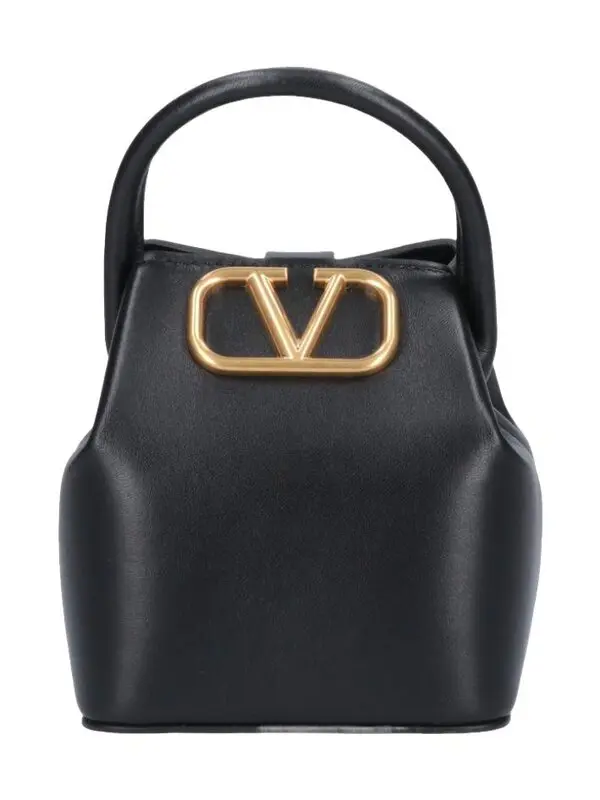 Valentino Garavani Vlogo Tote Bag - Black