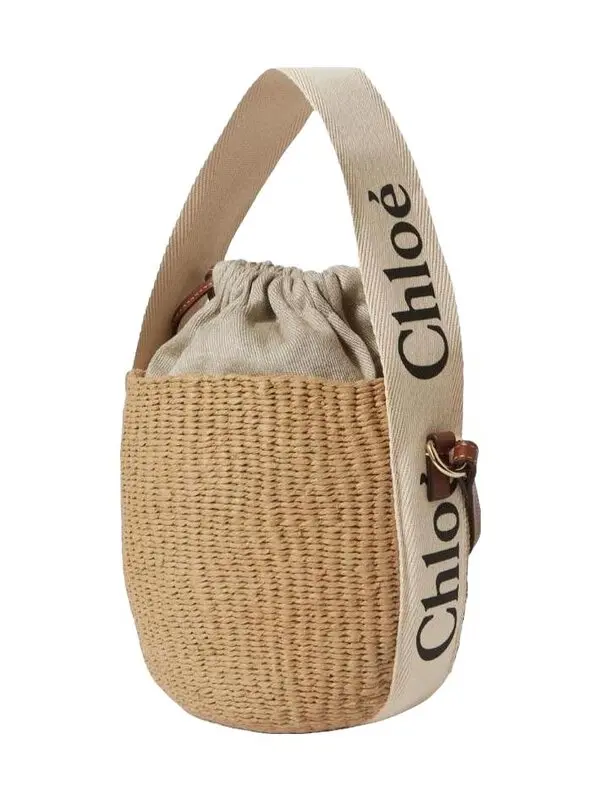 Chloé Woody Small Bucket Bag - Brown