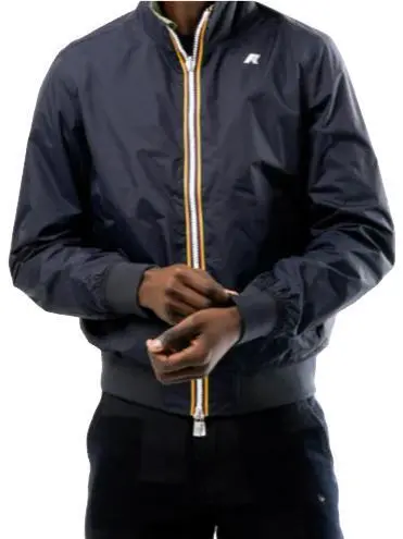 K-WAY Arsene Plus.2 Reversible Jacket - Black