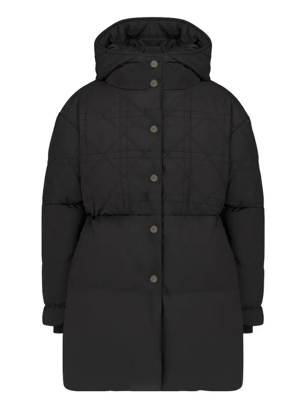 Dior Hooded Down Jacket - Black