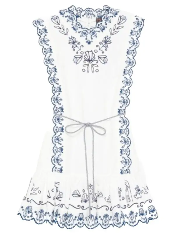 ALEMAIS Leela Mini Dress - Cream