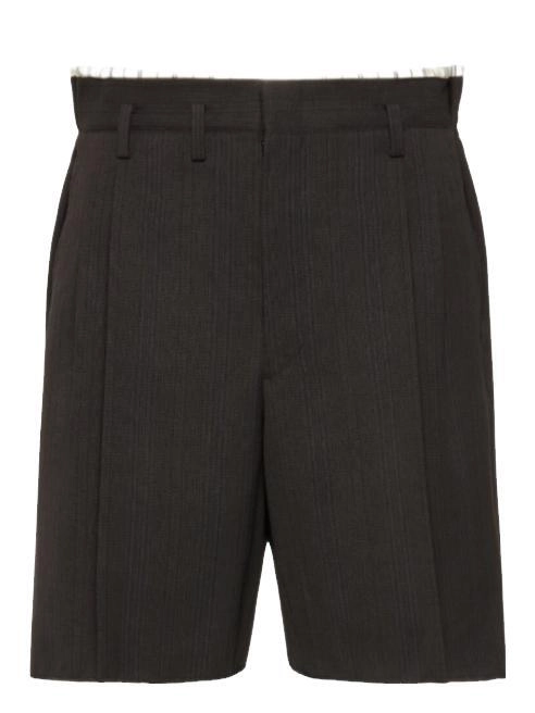 MAISON MARGIELA Pleated Tailored Shorts - Black