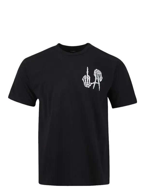 LOCAL AUTHORITY LA Logo Short-sleeved T-shirt - Black