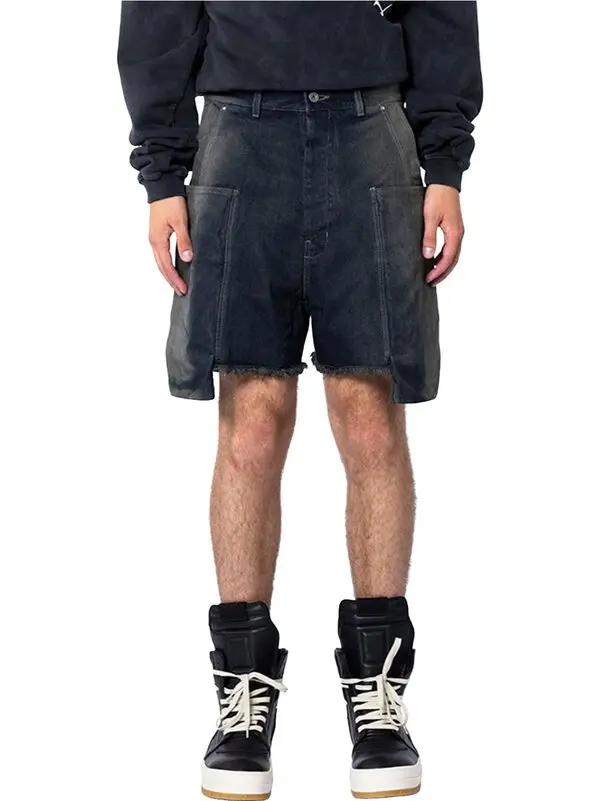 Rick Owens Cargo Shorts - Black
