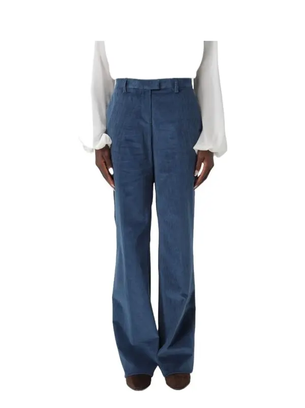 Etro Corduroy Trousers - Blue
