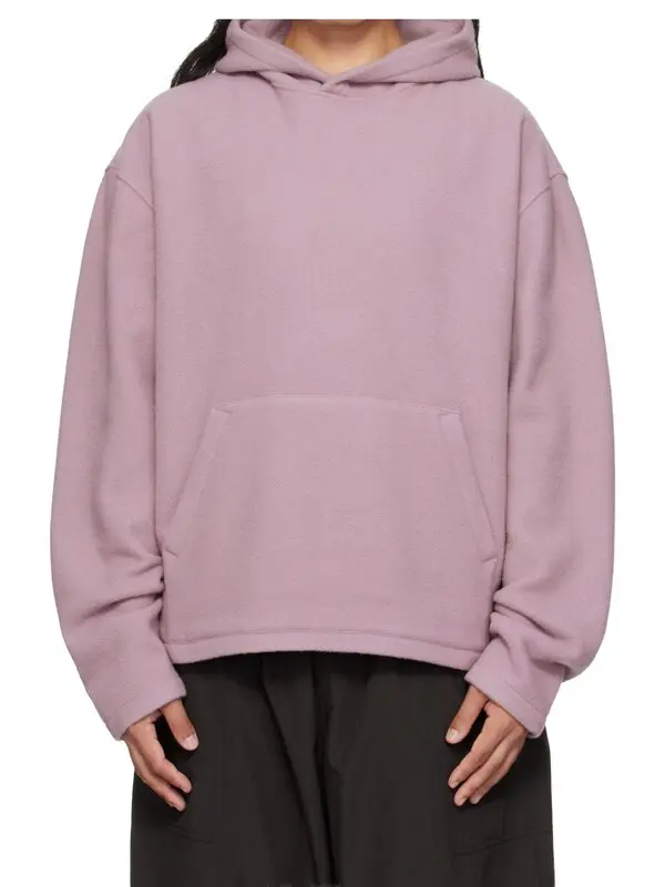 RIER Wool Fleece Hooded Sweatshirt - Myrtle