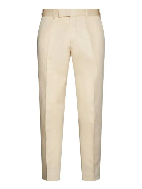 PT TORINO Rebel Cropped Tapered Pants - Nude