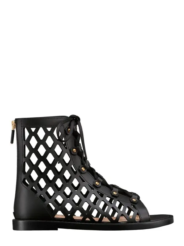 Dior D-trap Gladiator Sandals - Black