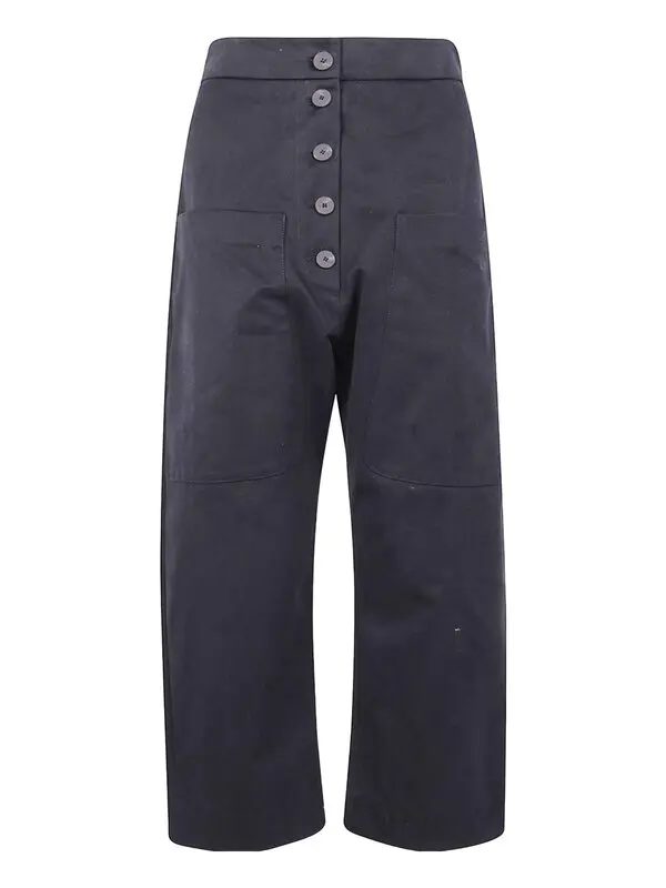 Studio Nicholson Brinson High Waist Trousers - Black