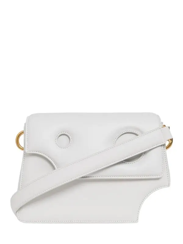 Off-White Burrow Chain Shoulder Bag - White