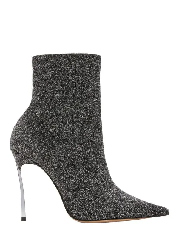 Casadei Super Blade Bisanzio Heeled Ankle Boots - Black