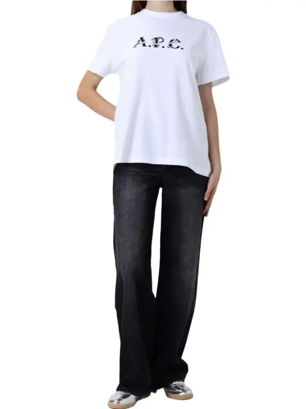 A.p.c. Cotton Jeans - Black