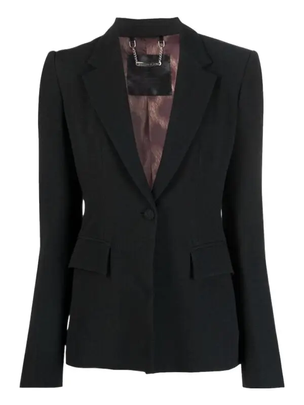 Philipp Plein Single-breasted Blazer - Black