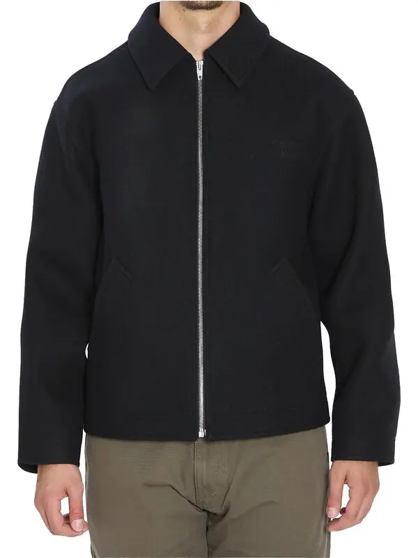 Celine Wool Felt Jacket - Black