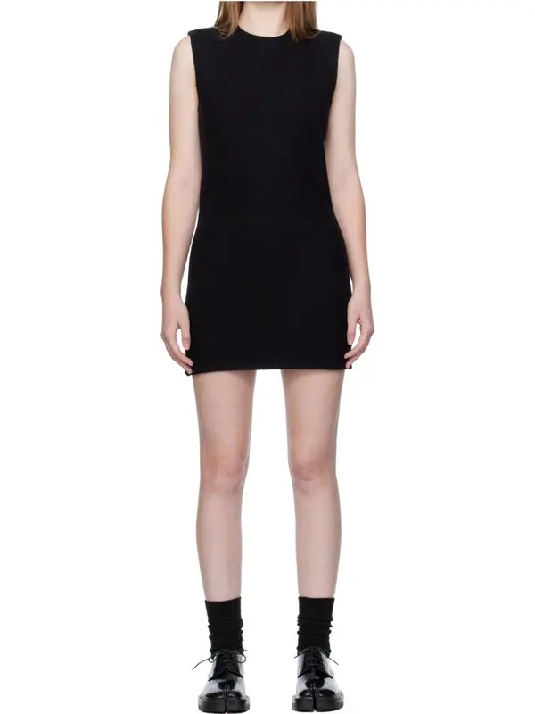 RIER Walker Mini Dress - Light Black