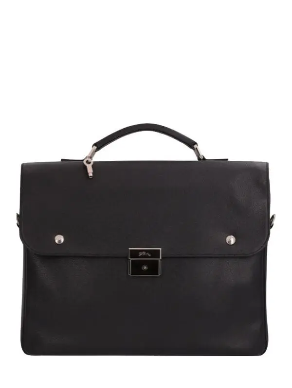 Longchamp Le Foulonné Tote Bag - Black