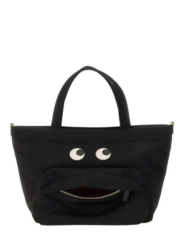 ANYA HINDMARCH Mini Eyes Tote Bag - Black
