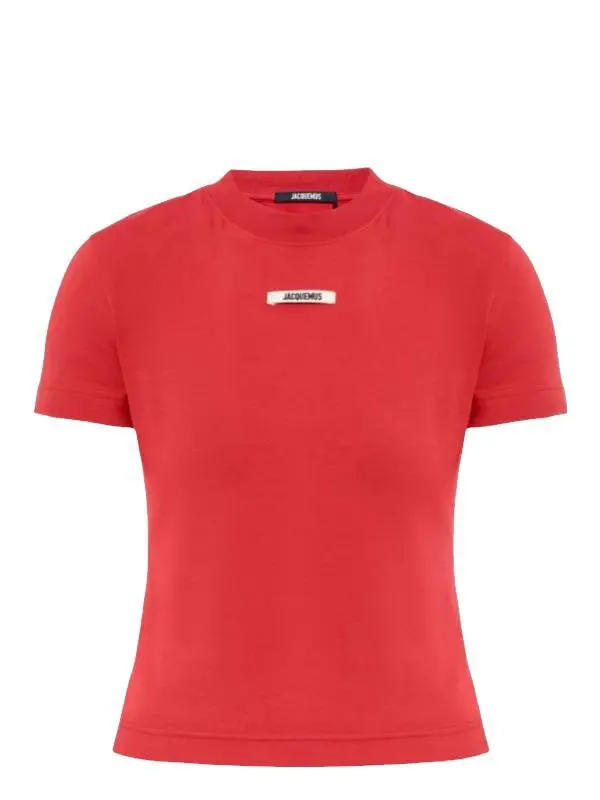 Jacquemus The Gros Grain T-shirt - Red