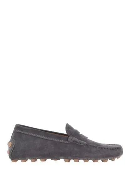 TOD'S Gommino Bubble Loafers - Catrame