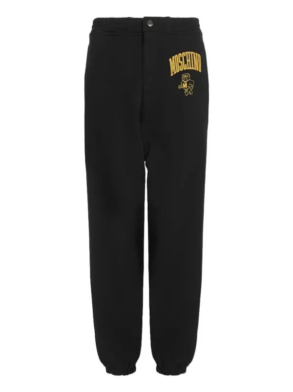 Moschino Teddy Bear Printed Sweatpants - Black